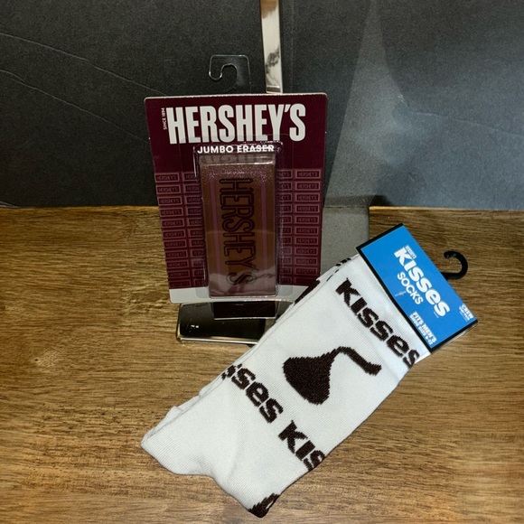 Other | Candy Chocolate Crew Socks Chocolate Eraser | Poshmark